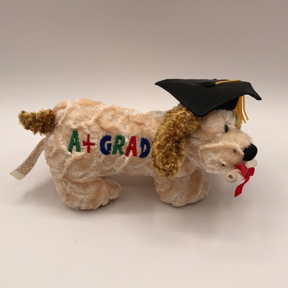 Dan Dee | Toys | Vintage Graduation Plush Dog A Grad Class Of 203 ...